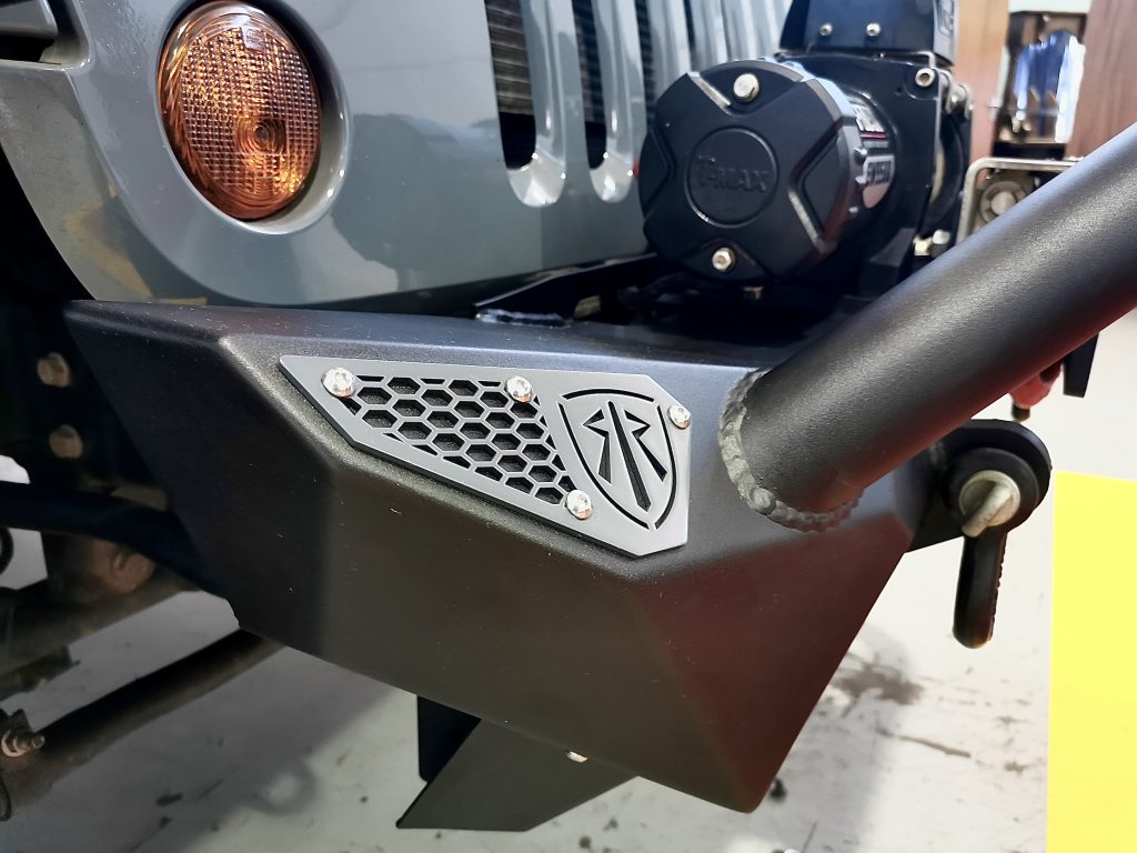 Rock Rage CRX Front Stubby Bumper - Jeep Wrangler - Iconic Customs