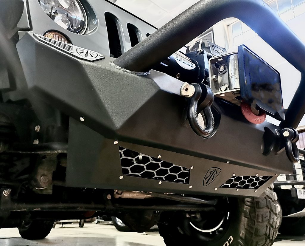 Rock Rage CRX Front Stubby Bumper - Jeep Wrangler - Iconic Customs