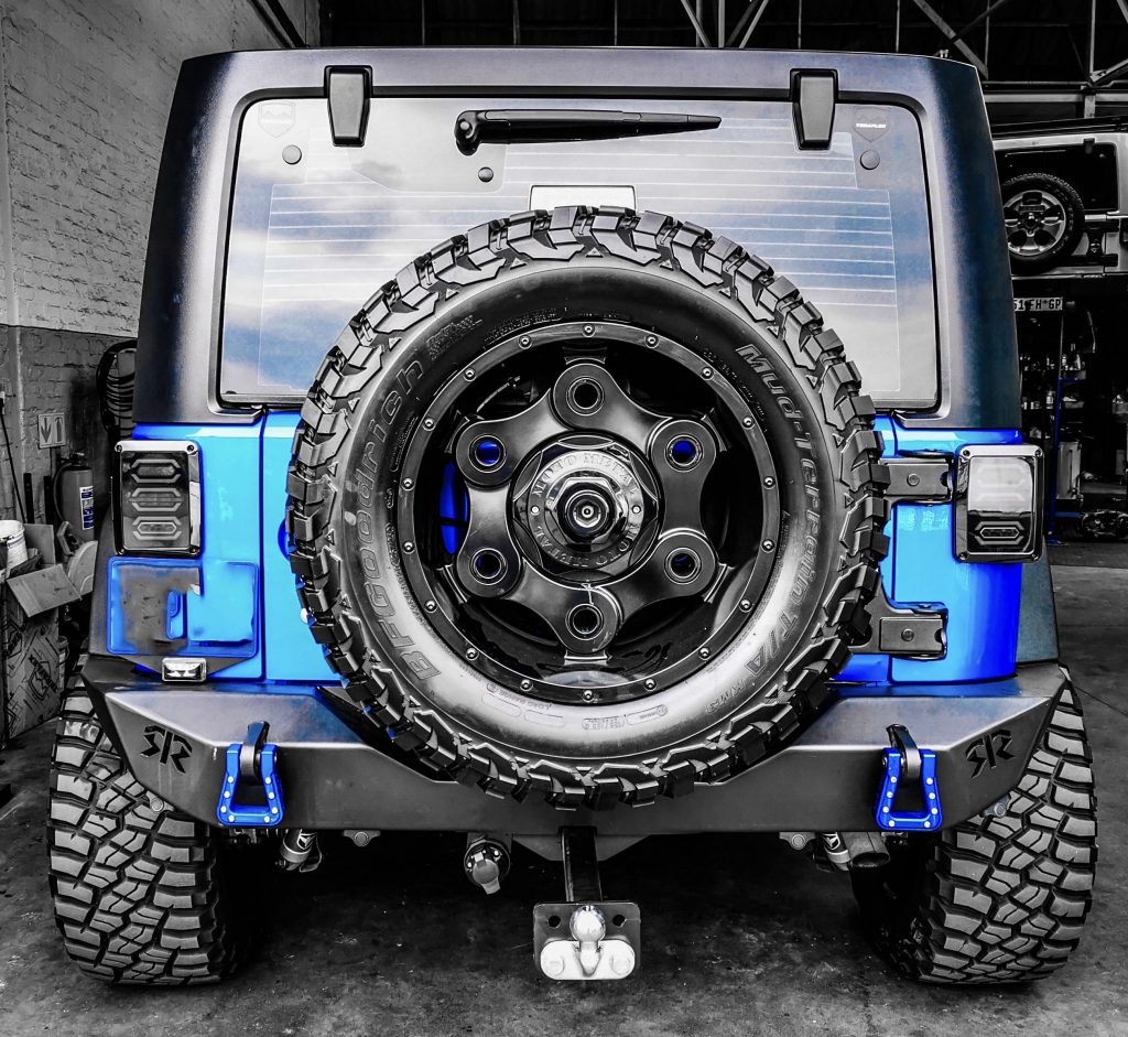 Rock Rage Explorer Full Rear Bumper - Jeep Wrangler - Iconic Customs