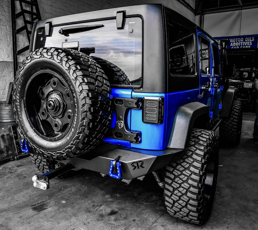 Rock Rage Explorer Full Rear Bumper - Jeep Wrangler - Iconic Customs