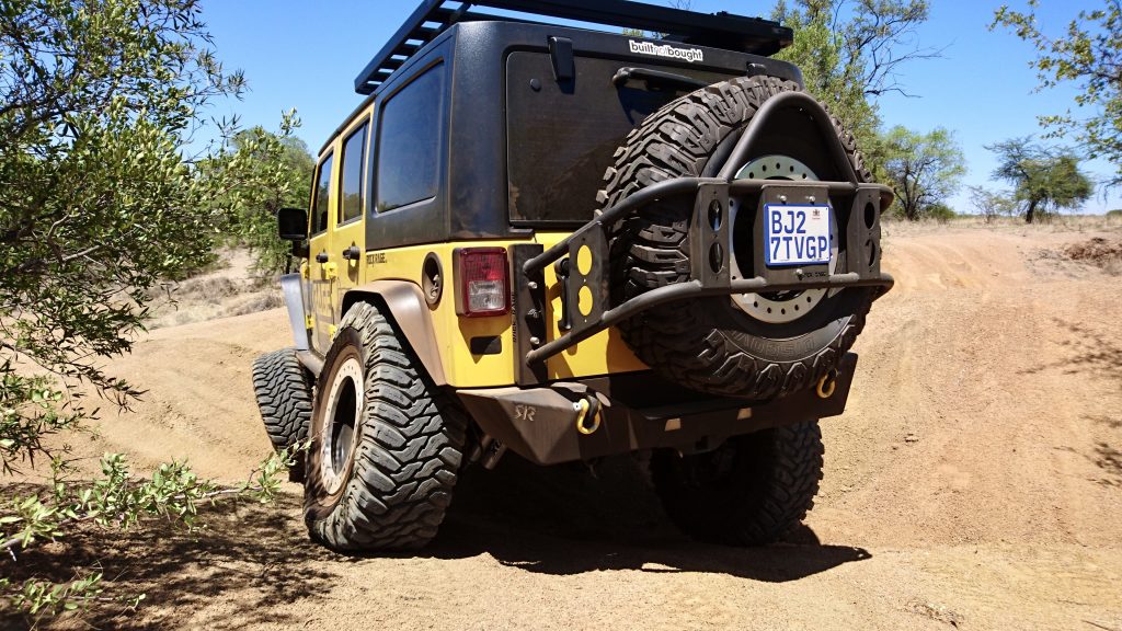 Rock Rage Rock Crawler Stubby Rear Bumper - Jeep Wrangler - Iconic Customs